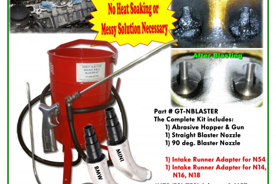 BMW & Mini Cooper Direct Injection Walnut Shell Blaster ...